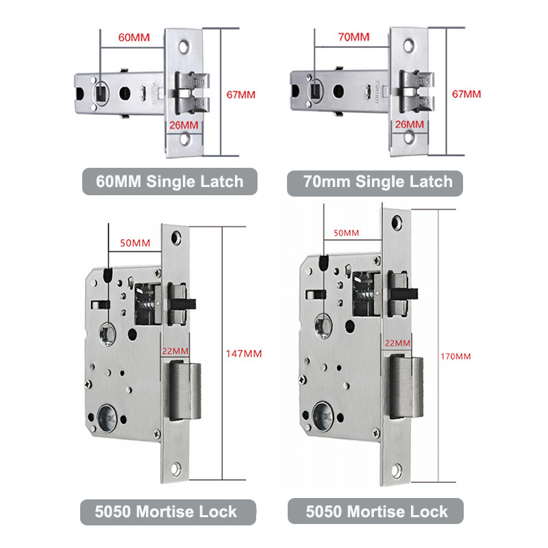Fingerprint door lock with mobile app for hotel and apartment