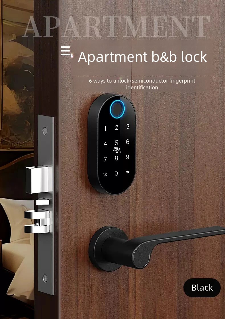 Fingerprint split smart Lock For hotel & apartment