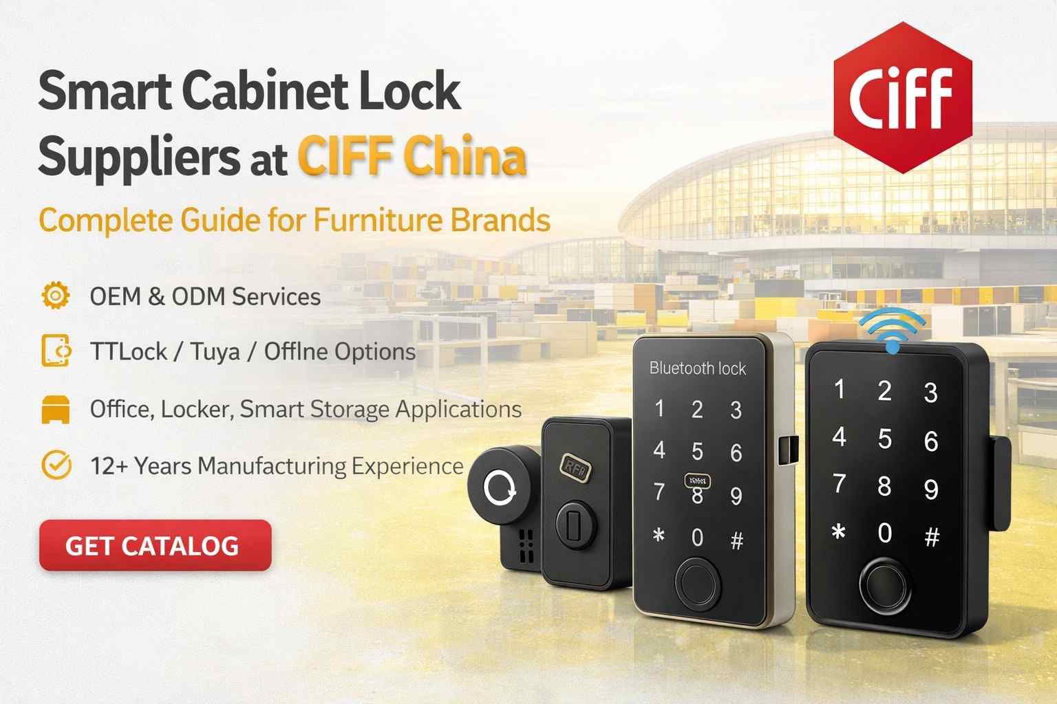 YonAnn Smart Cabinet Lock Solutions for CIFF Buyers | OEM Furniture ...